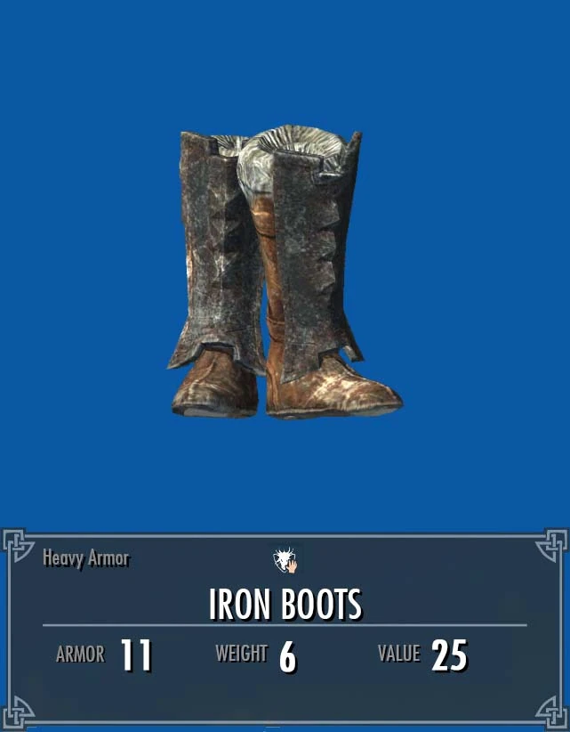Iron Boots | Legacy of the Dragonborn | Fandom