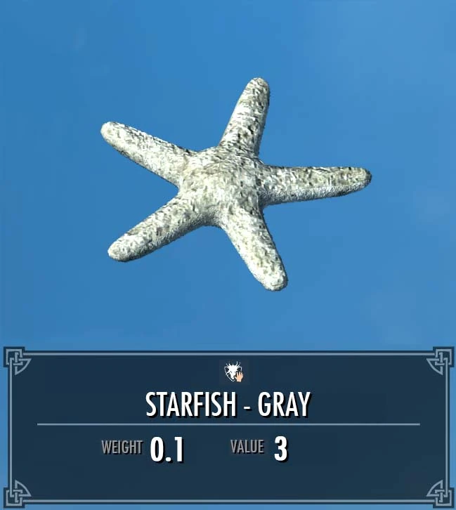 Starfish - Gray | Legacy of the Dragonborn | Fandom