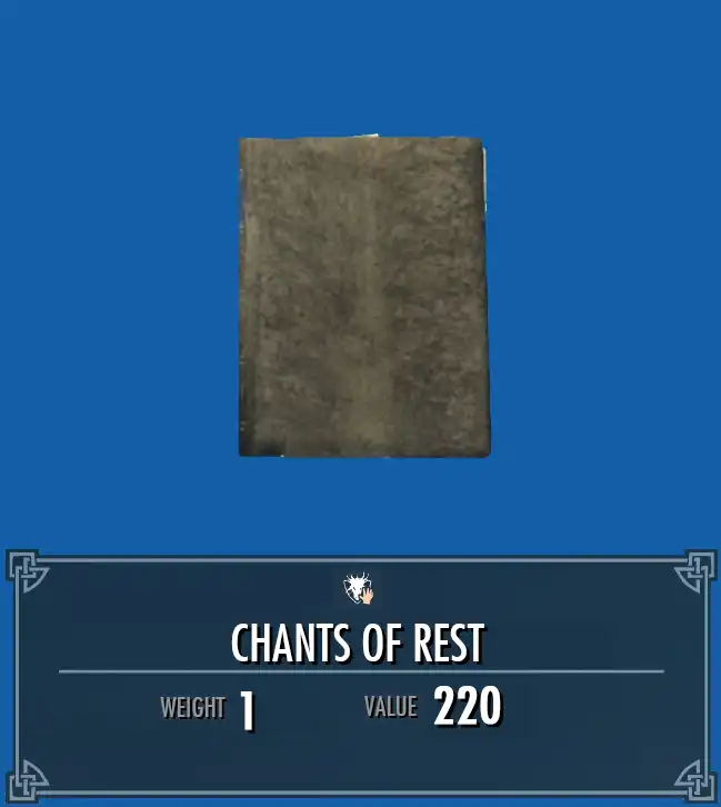 Chants of Rest | Legacy of the Dragonborn | Fandom