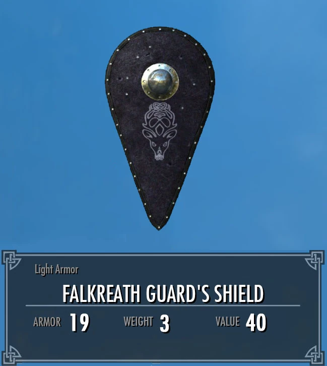 Falkreath Guard's Shield (GAR) | Legacy of the Dragonborn | Fandom