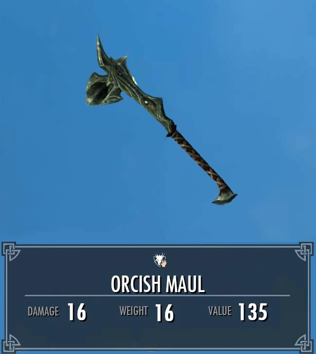 Orcish Maul | Legacy of the Dragonborn | Fandom