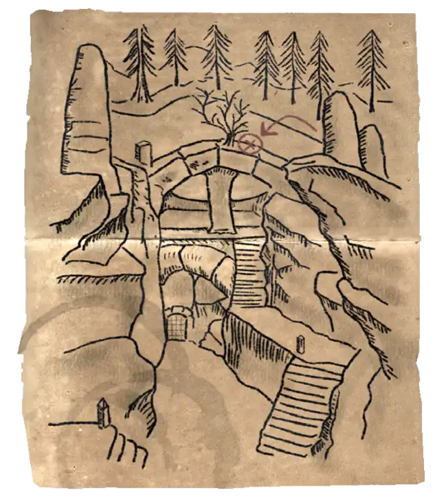 Treasure Map Korvanjund Legacy Of The Dragonborn Fandom