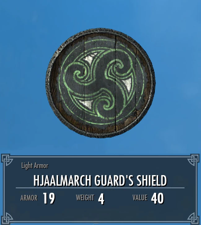 Hjaalmarch Guard's Shield | Legacy of the Dragonborn | Fandom