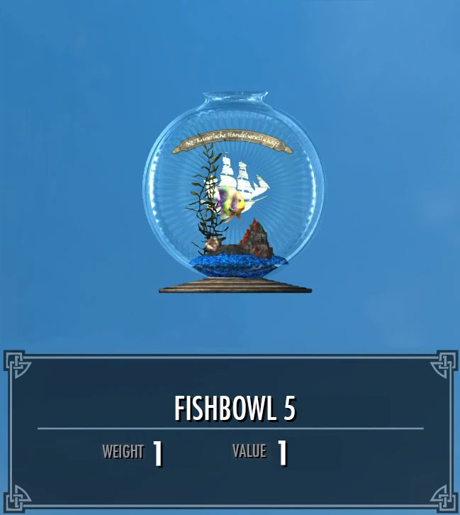 Fishbowl 5 | Legacy of the Dragonborn | Fandom
