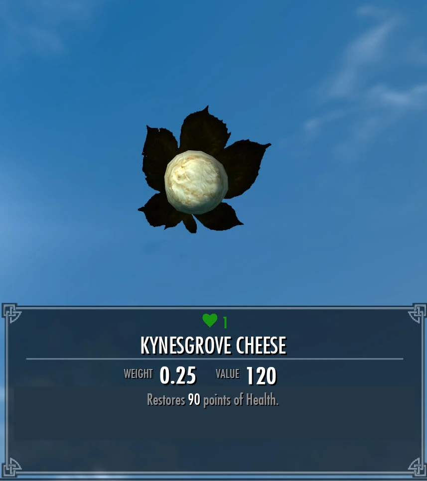 Kynesgrove Cheese | Legacy of the Dragonborn | Fandom