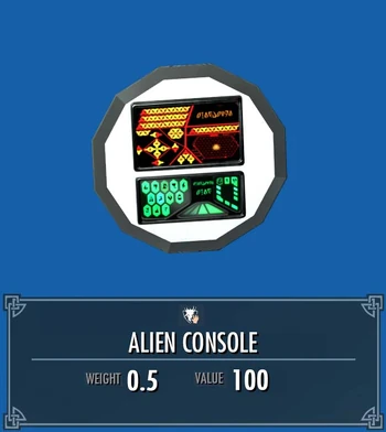Alien Console | Legacy of the Dragonborn | Fandom