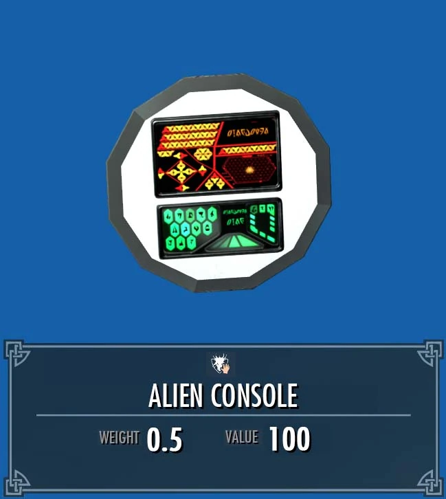 Alien Console | Legacy of the Dragonborn | Fandom