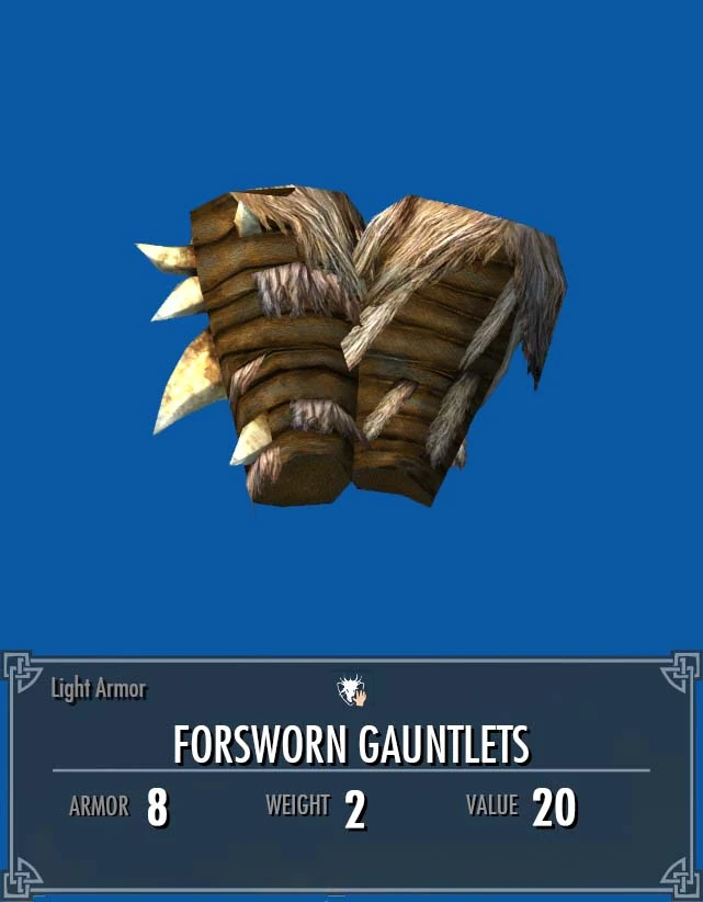 Forsworn Gauntlets | Legacy of the Dragonborn | Fandom
