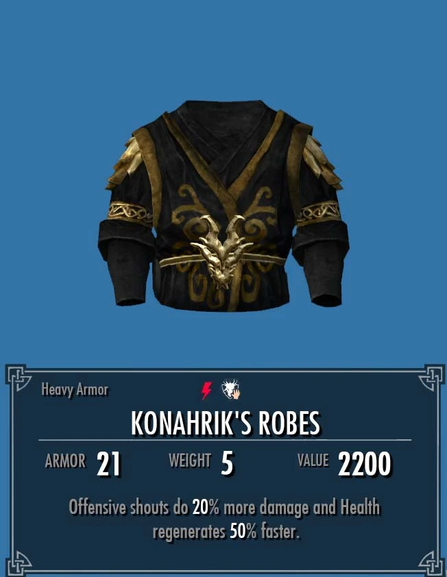 Konahrik's Robes | Legacy of the Dragonborn | Fandom