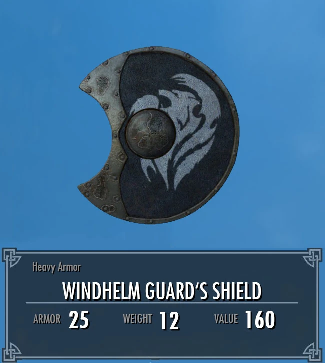 Windhelm Guard's Shield | Legacy of the Dragonborn | Fandom