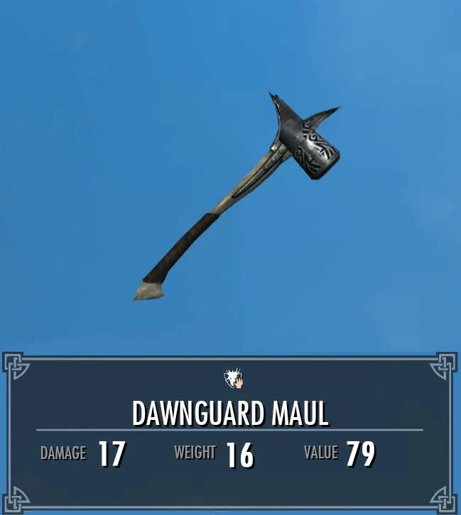 Dawnguard Maul | Legacy of the Dragonborn | Fandom