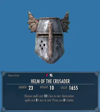 crusaders shield skyrim