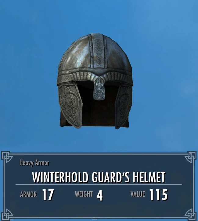 Winterhold Guard's Helmet (GAR) | Legacy of the Dragonborn | Fandom