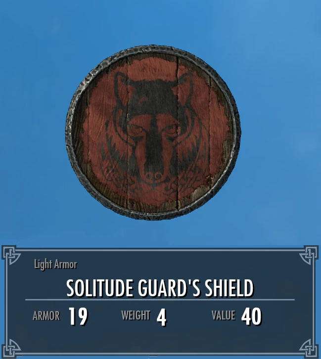 Solitude Guard's Shield | Legacy of the Dragonborn | Fandom