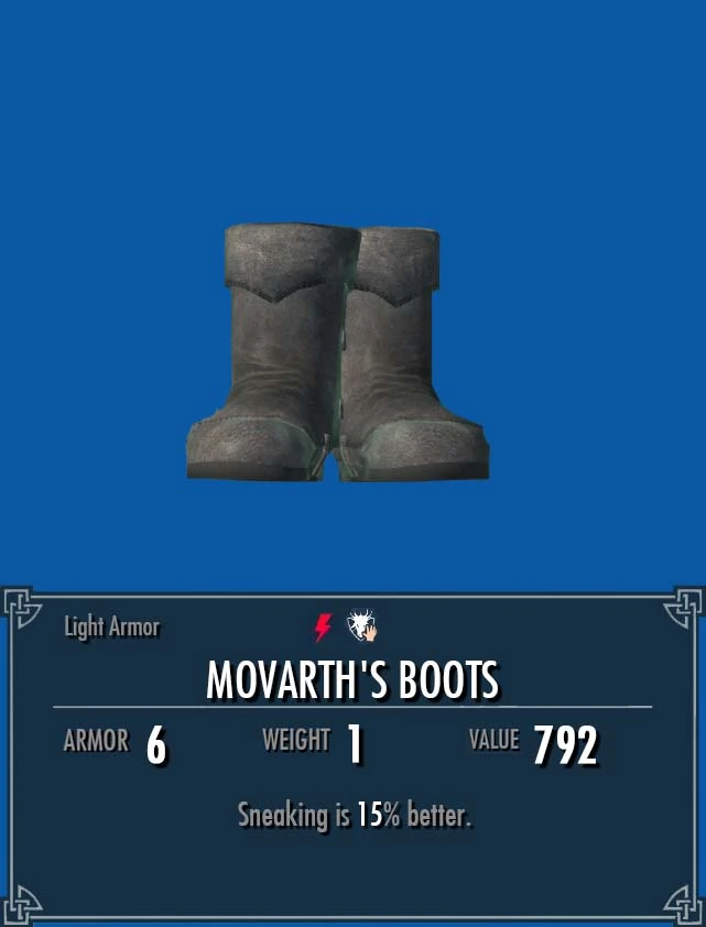 Movarth's Boots | Legacy of the Dragonborn | Fandom