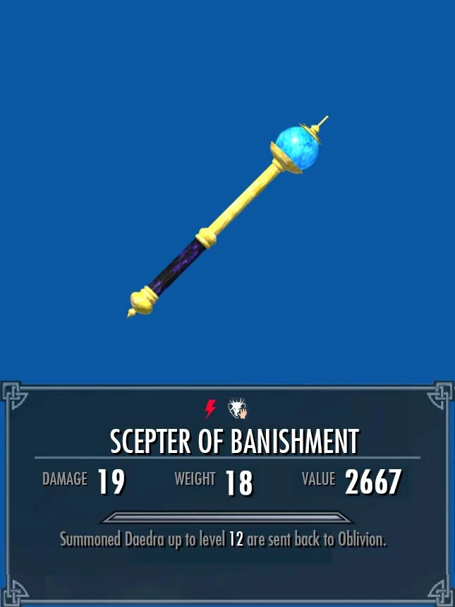 Scepter of Banishment | Legacy of the Dragonborn | Fandom