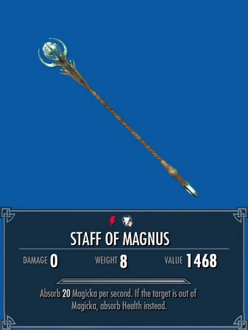 Staff of Magnus | Legacy of the Dragonborn | Fandom