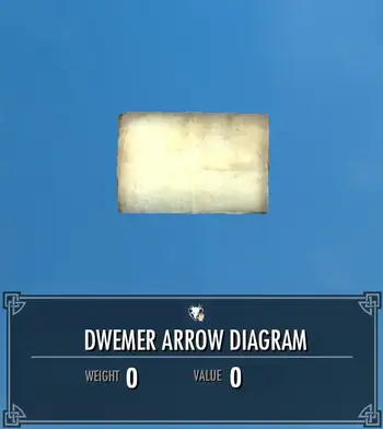 Dwemer Arrow Diagram | Legacy of the Dragonborn | Fandom