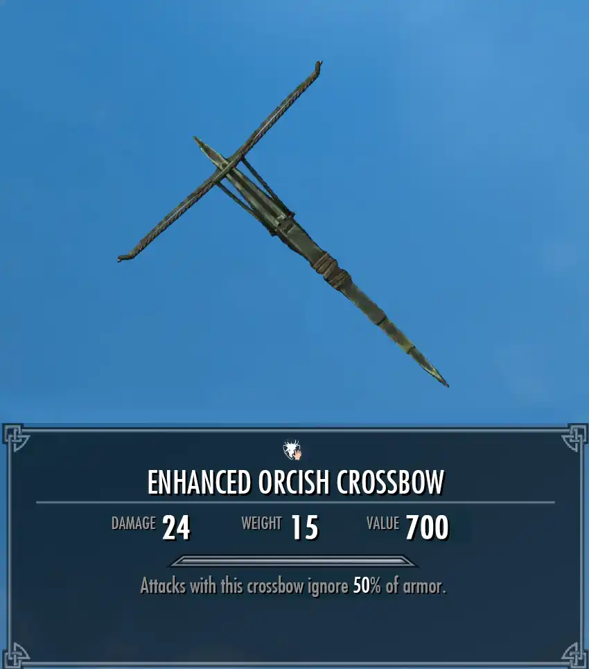 Enhanced Orcish Crossbow | Legacy of the Dragonborn | Fandom