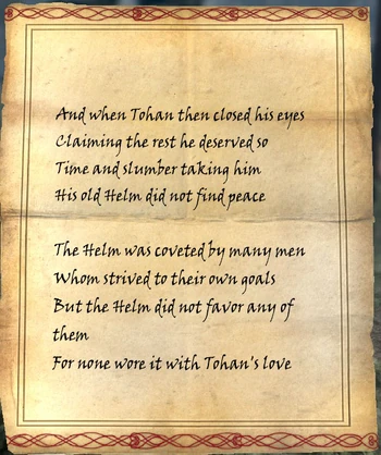Poem of Tohan Excerpt 3 | Legacy of the Dragonborn | Fandom