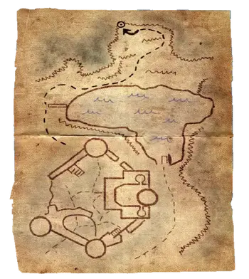 Treasure Map, Fort Neugrad | Legacy of the Dragonborn | Fandom