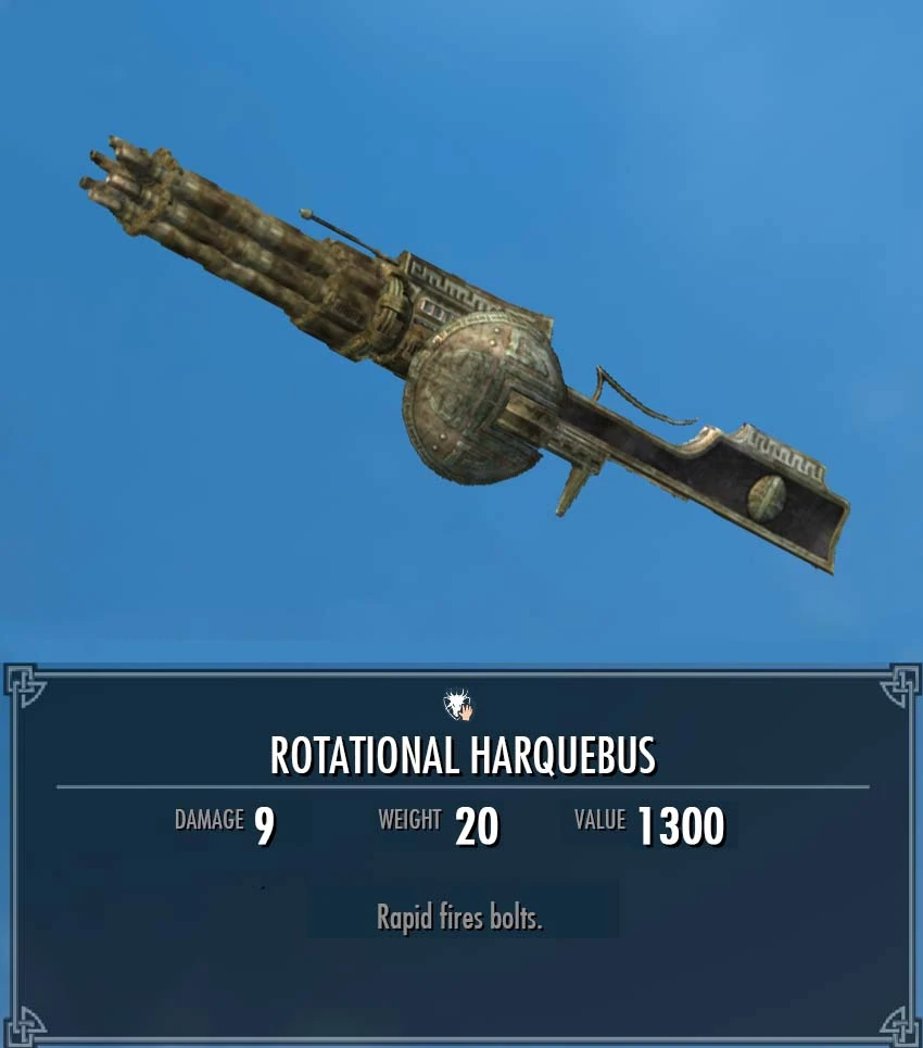 Rotational Harquebus | Legacy of the Dragonborn | Fandom