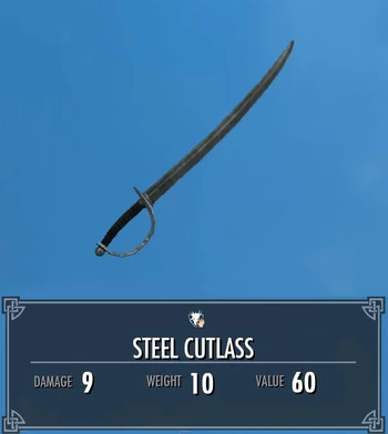 Steel Cutlass | Legacy of the Dragonborn | Fandom