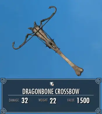Dragonbone Crossbow | Legacy of the Dragonborn | Fandom
