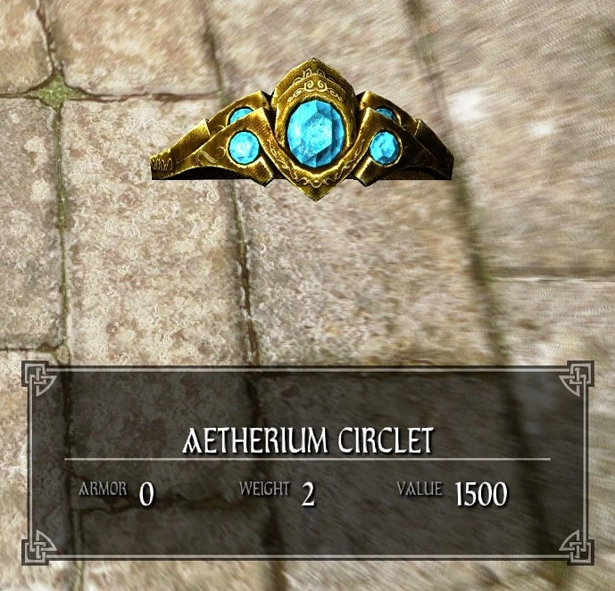 Aetherium Circlet | Legacy of the Dragonborn | Fandom