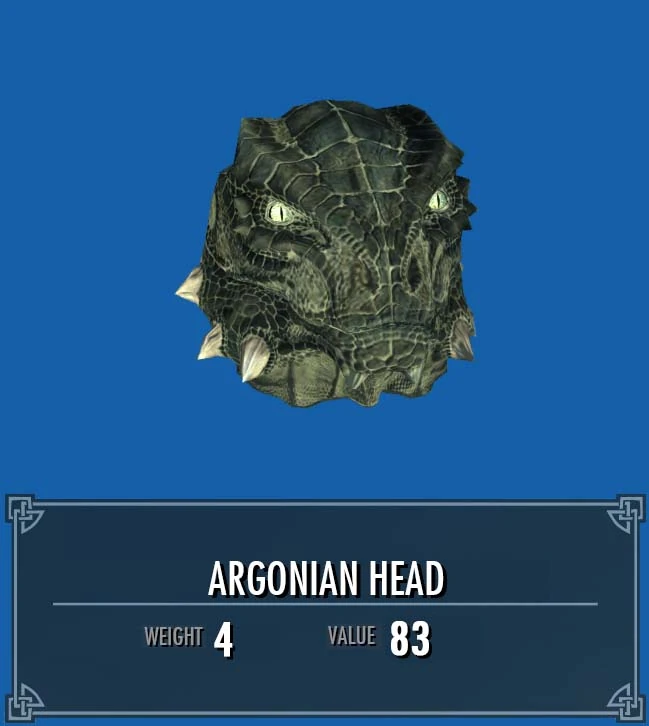 Ejderha Pulu Zırh Skyrim Argonian