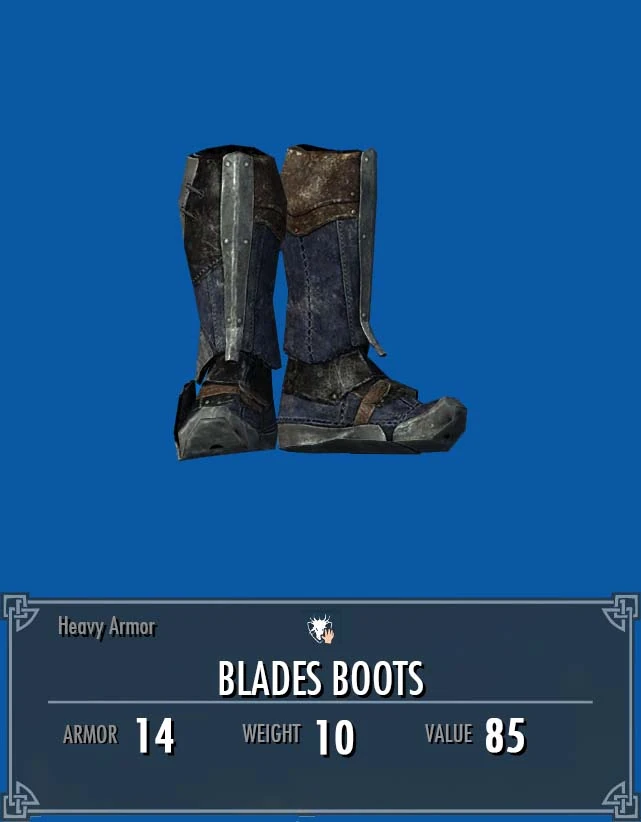 Blades Boots | Legacy of the Dragonborn | Fandom