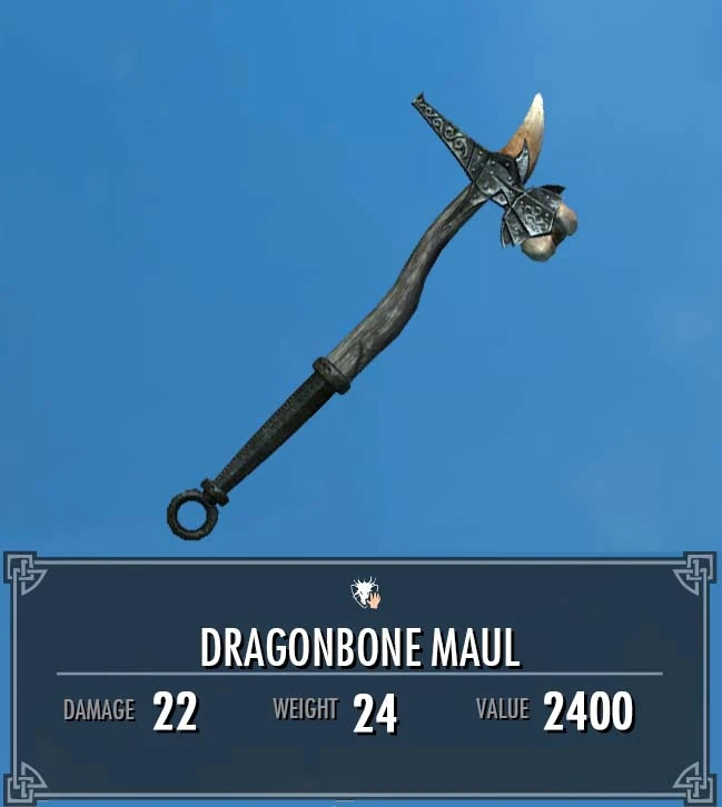 Dragonbone Maul | Legacy of the Dragonborn | Fandom