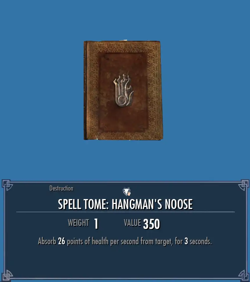 Spell Tome: Hangman's Noose | Legacy of the Dragonborn | Fandom