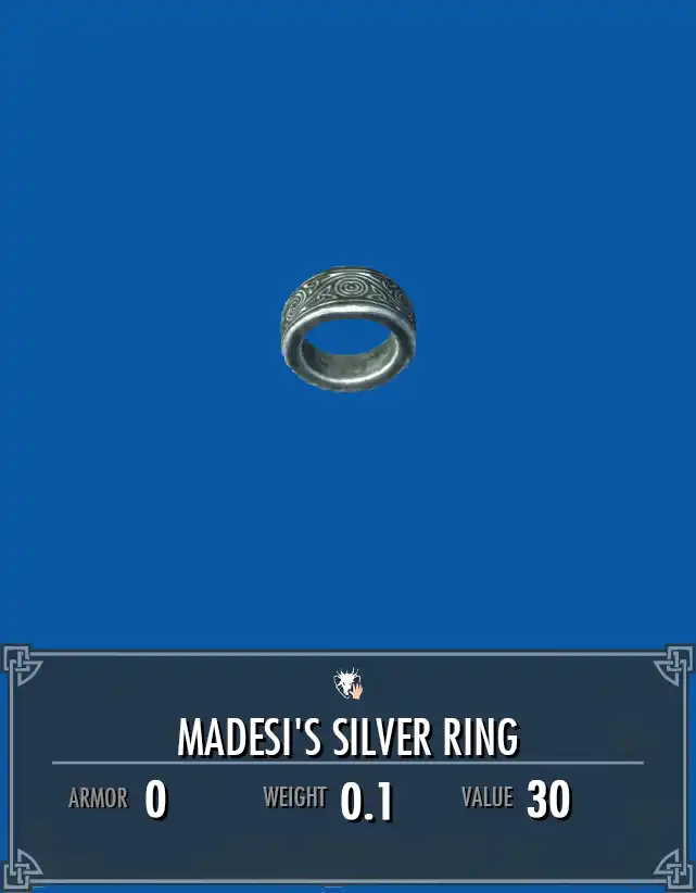 Madesi's Silver Ring | Legacy of the Dragonborn | Fandom