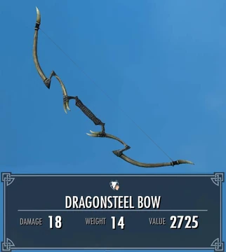 skyrim dragonbone bow