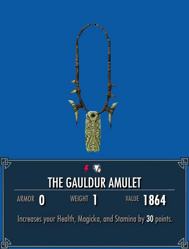 The Gauldur Amulet | Legacy of the Dragonborn | Fandom