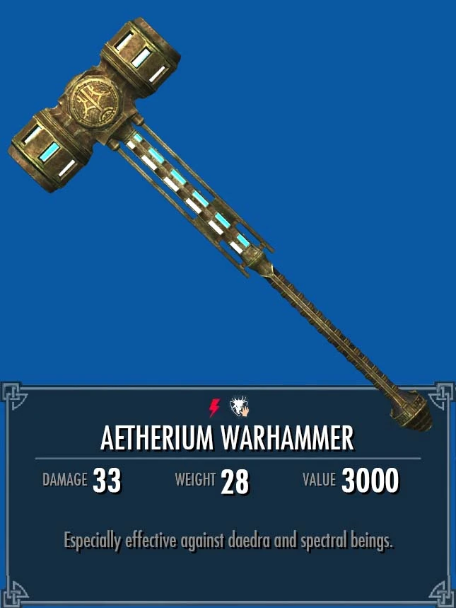 Aetherium Warhammer | Legacy of the Dragonborn | Fandom