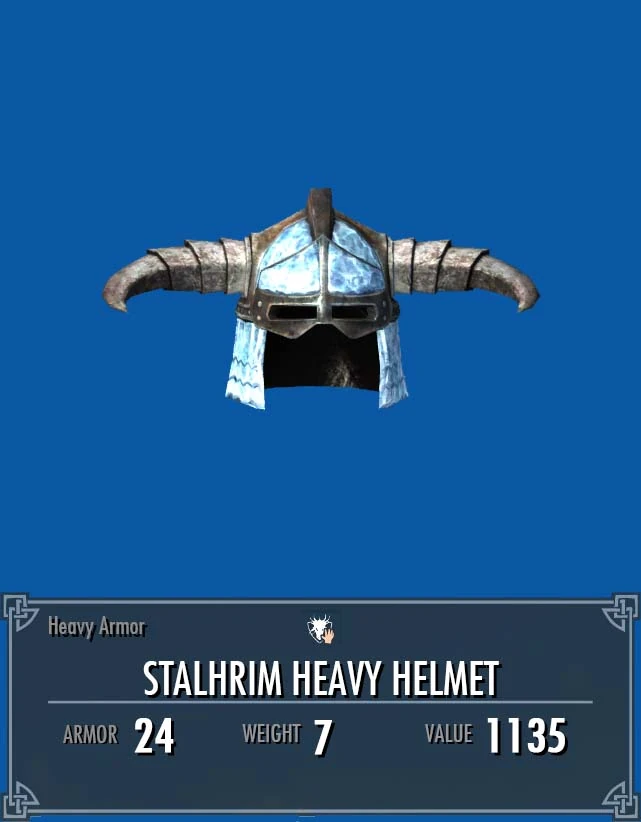 Stalhrim Heavy Helmet | Legacy of the Dragonborn | Fandom