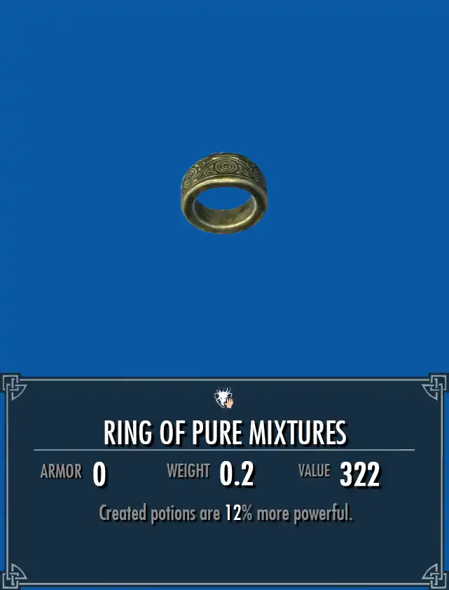 Ring of Pure Mixtures | Legacy of the Dragonborn | Fandom