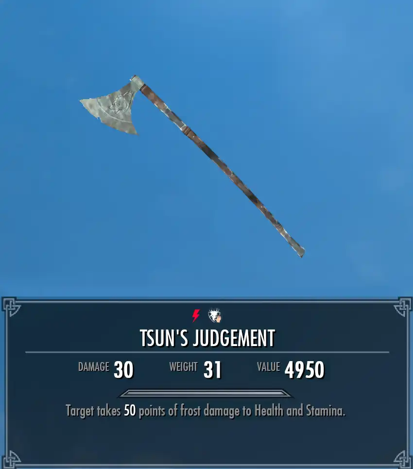 Tsun's Judgement | Legacy of the Dragonborn | Fandom