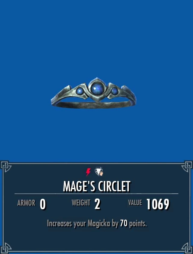 Mage's Circlet | Legacy of the Dragonborn | Fandom