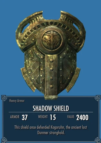 Shadow Shield | Legacy of the Dragonborn | Fandom