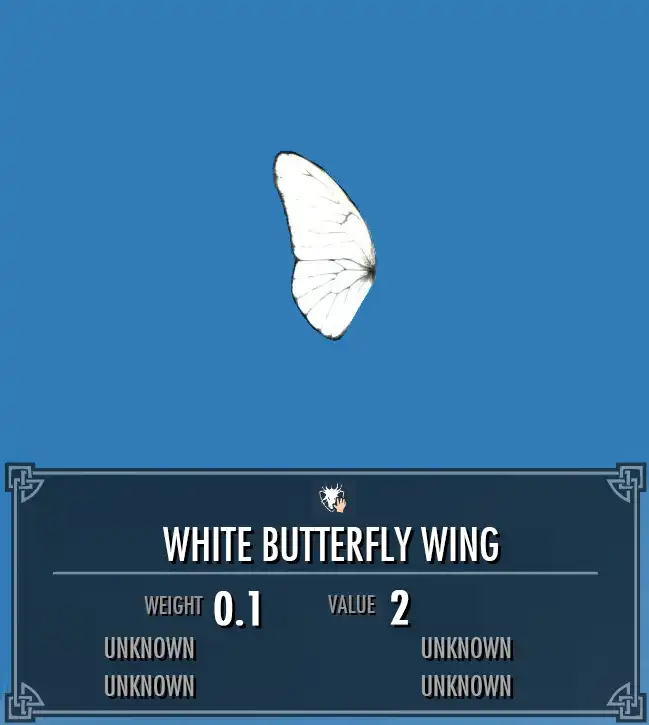 White Butterfly Wing | Legacy of the Dragonborn | Fandom