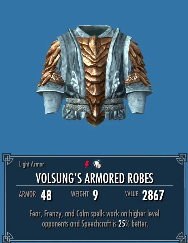 Volsung's Armored Robes | Legacy of the Dragonborn | Fandom