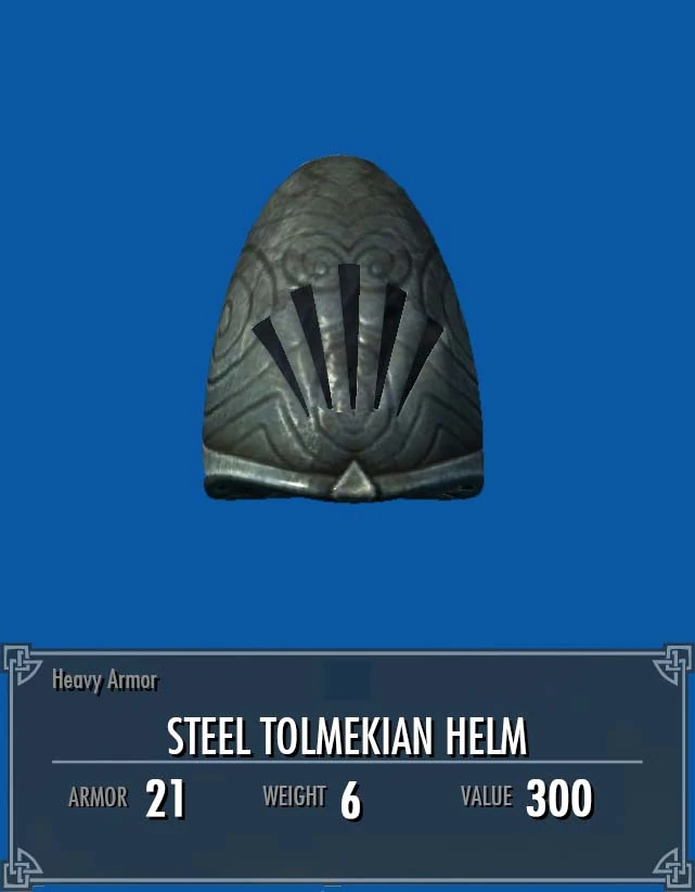 Steel Tolmekian Helm | Legacy of the Dragonborn | Fandom