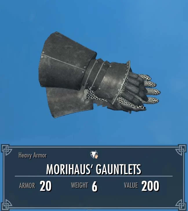 Morihaus' Gauntlets | Legacy of the Dragonborn | Fandom
