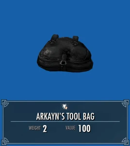 Arkayn's Tool Bag | Legacy of the Dragonborn | Fandom
