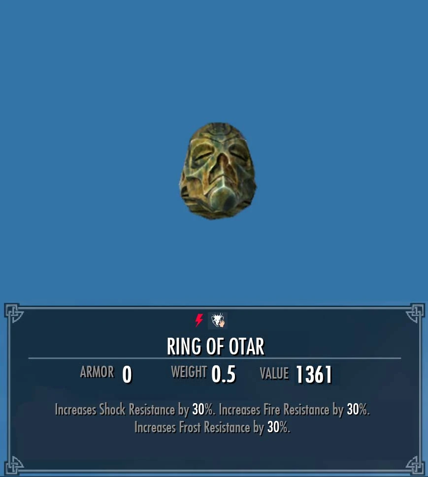 Ring of Otar | Legacy of the Dragonborn | Fandom