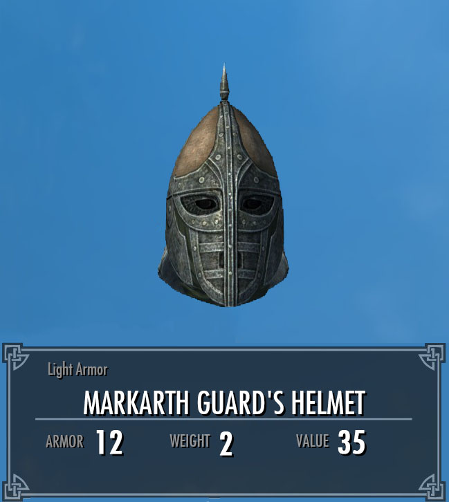 Markarth Guard's Helmet | Legacy of the Dragonborn | Fandom