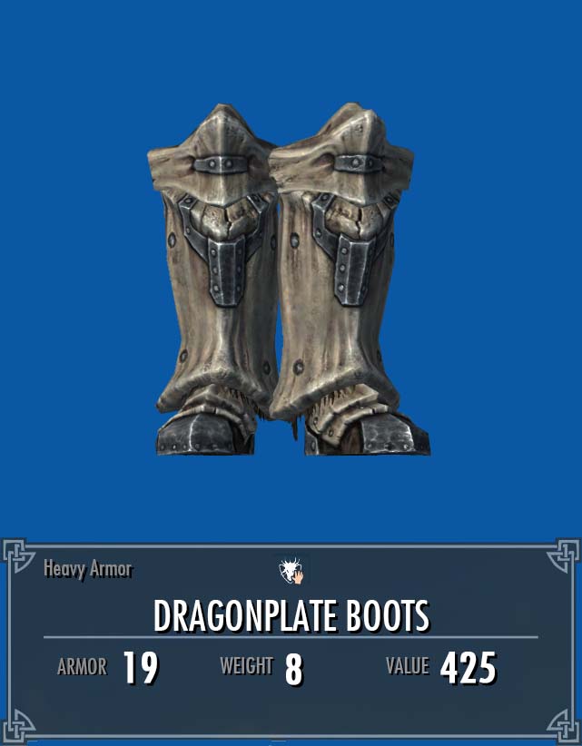 Dragonplate Boots Legacy Of The Dragonborn Fandom